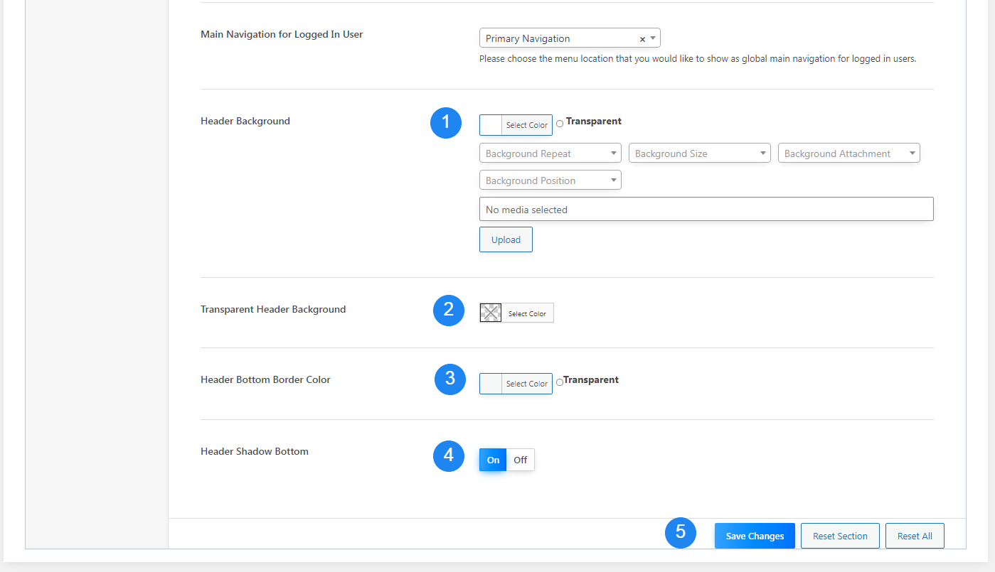 Gadi – Header Layout – HelpDesk Designinvento